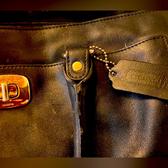 Coach | Bags | Vintage Coach Legacy Black Leather Chelsea Satchel ...